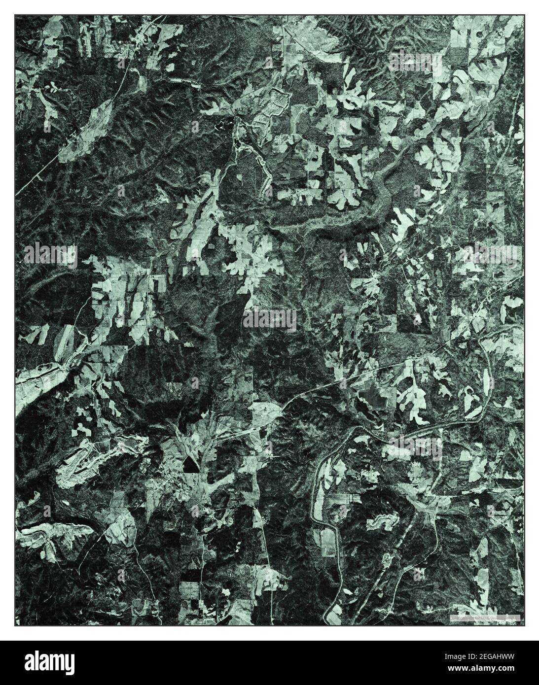 Arkadelphia, Alabama, map 1975, 1:24000, United States of America by ...