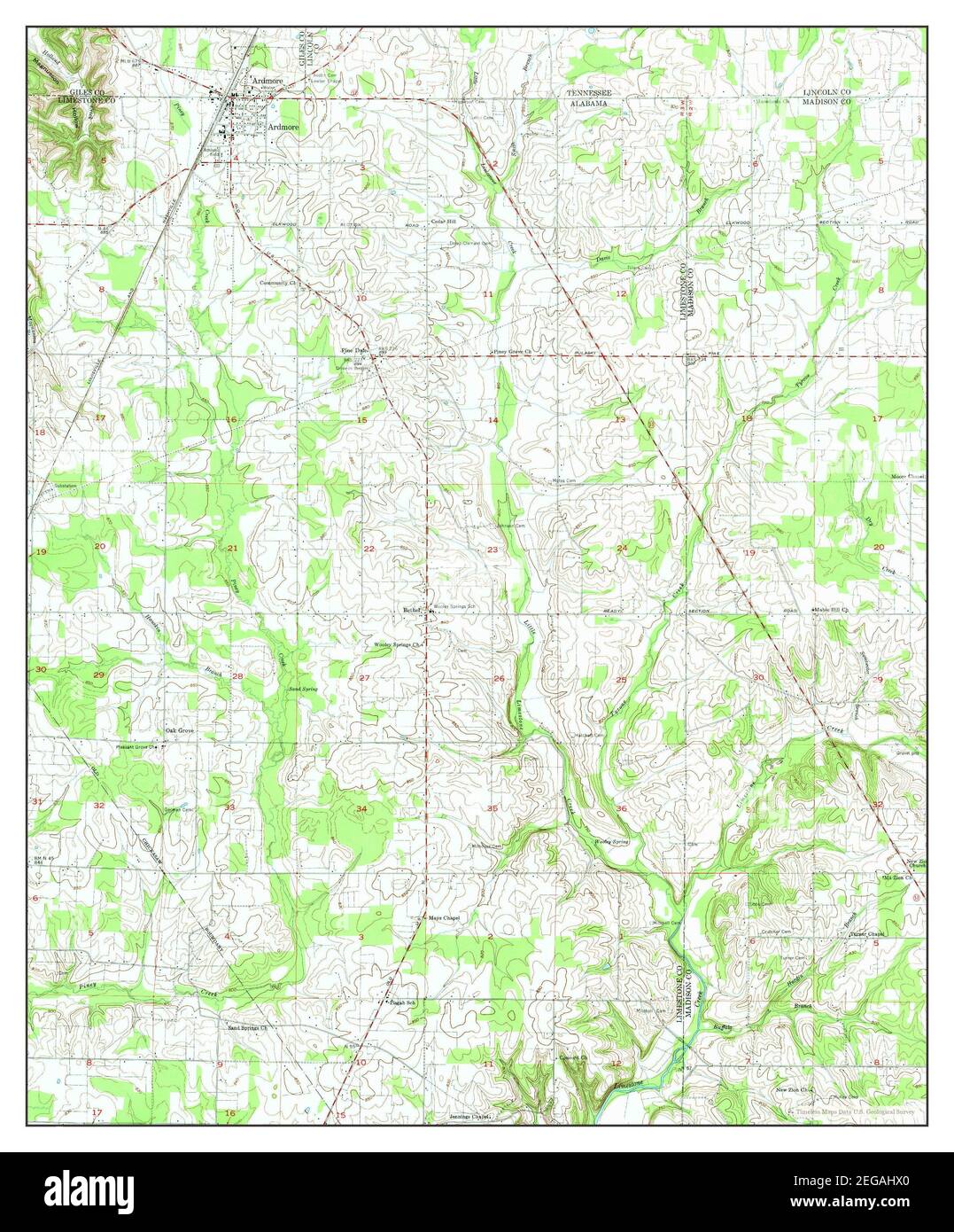 Ardmore map hi-res stock photography and images - Alamy