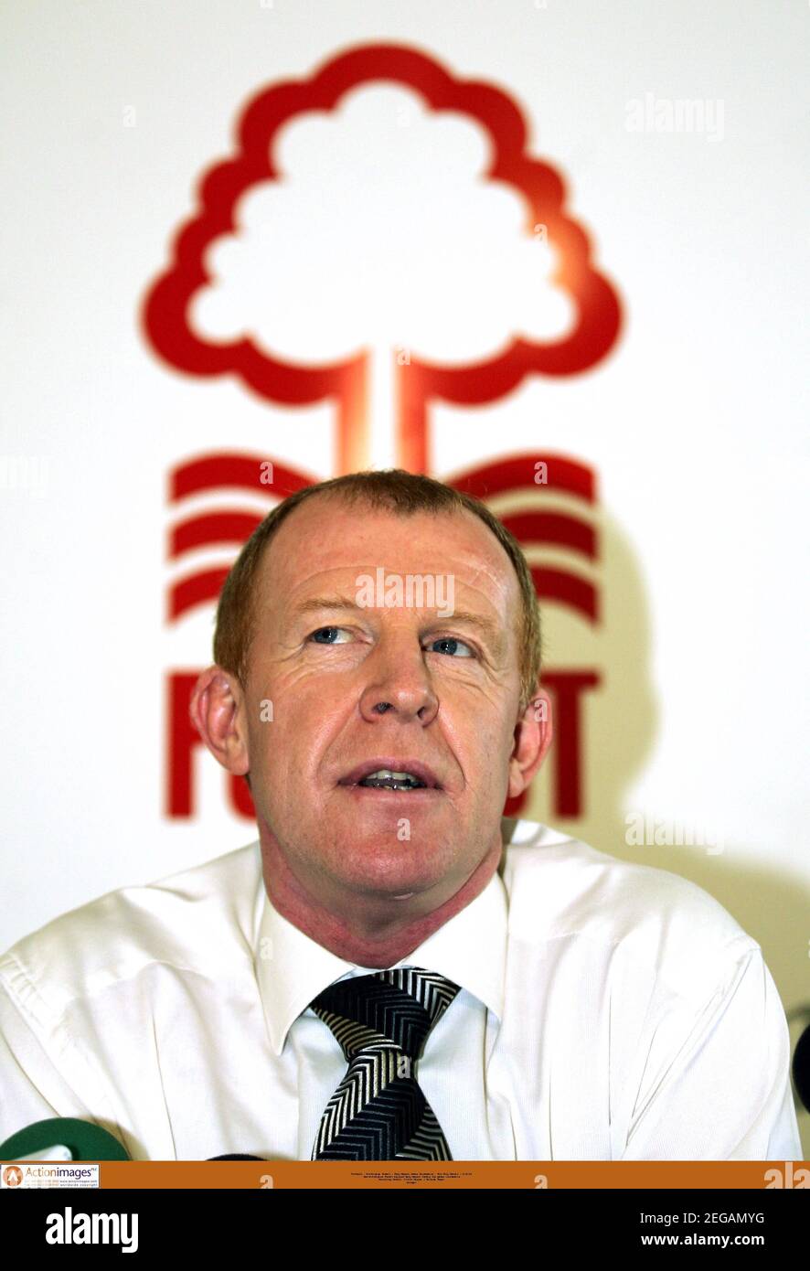 New Nottingham Forest Manager Gary Megson High Resolution Stock ...
