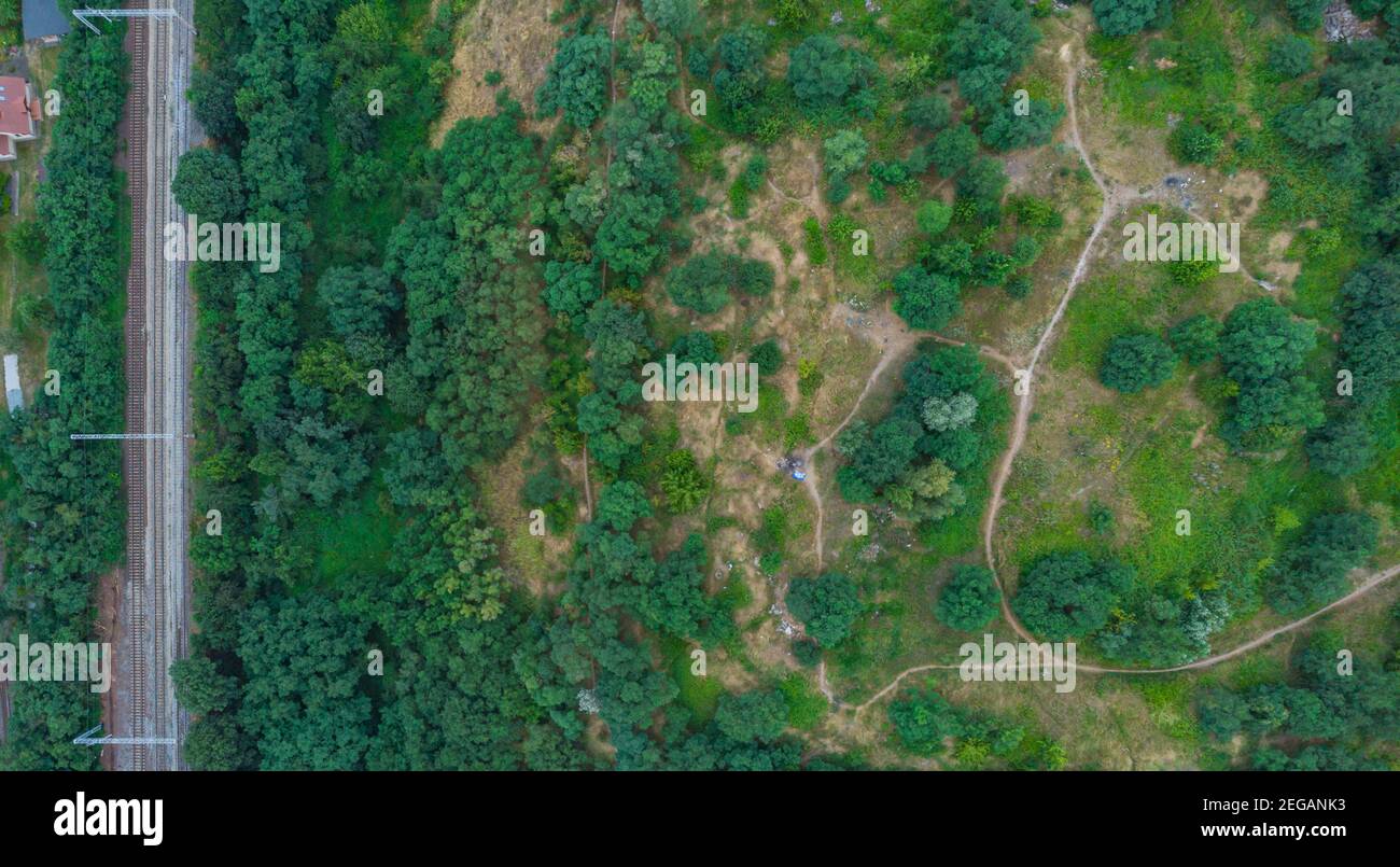 Top down landscape hi-res stock photography and images - Alamy