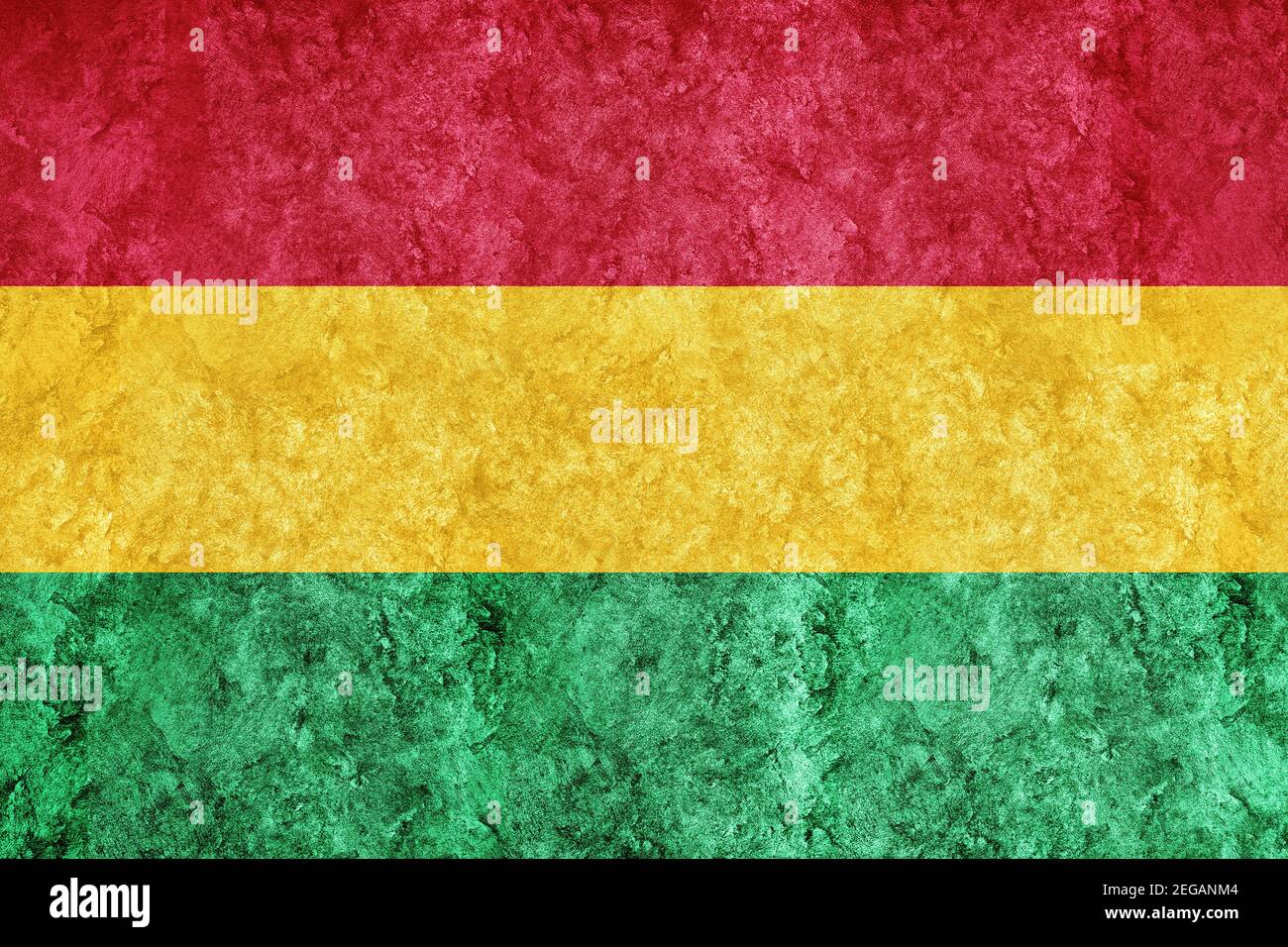 Bolivia Metallic flag, Textured flag, grunge flag Stock Photo - Alamy