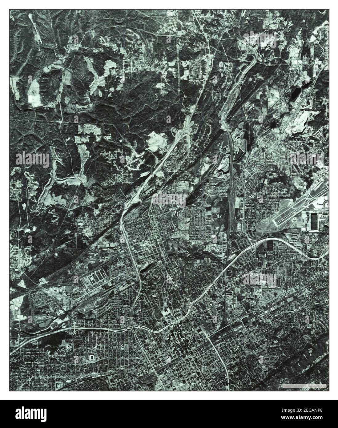 Birmingham North, Alabama, map 1975, 1:24000, United States of America ...