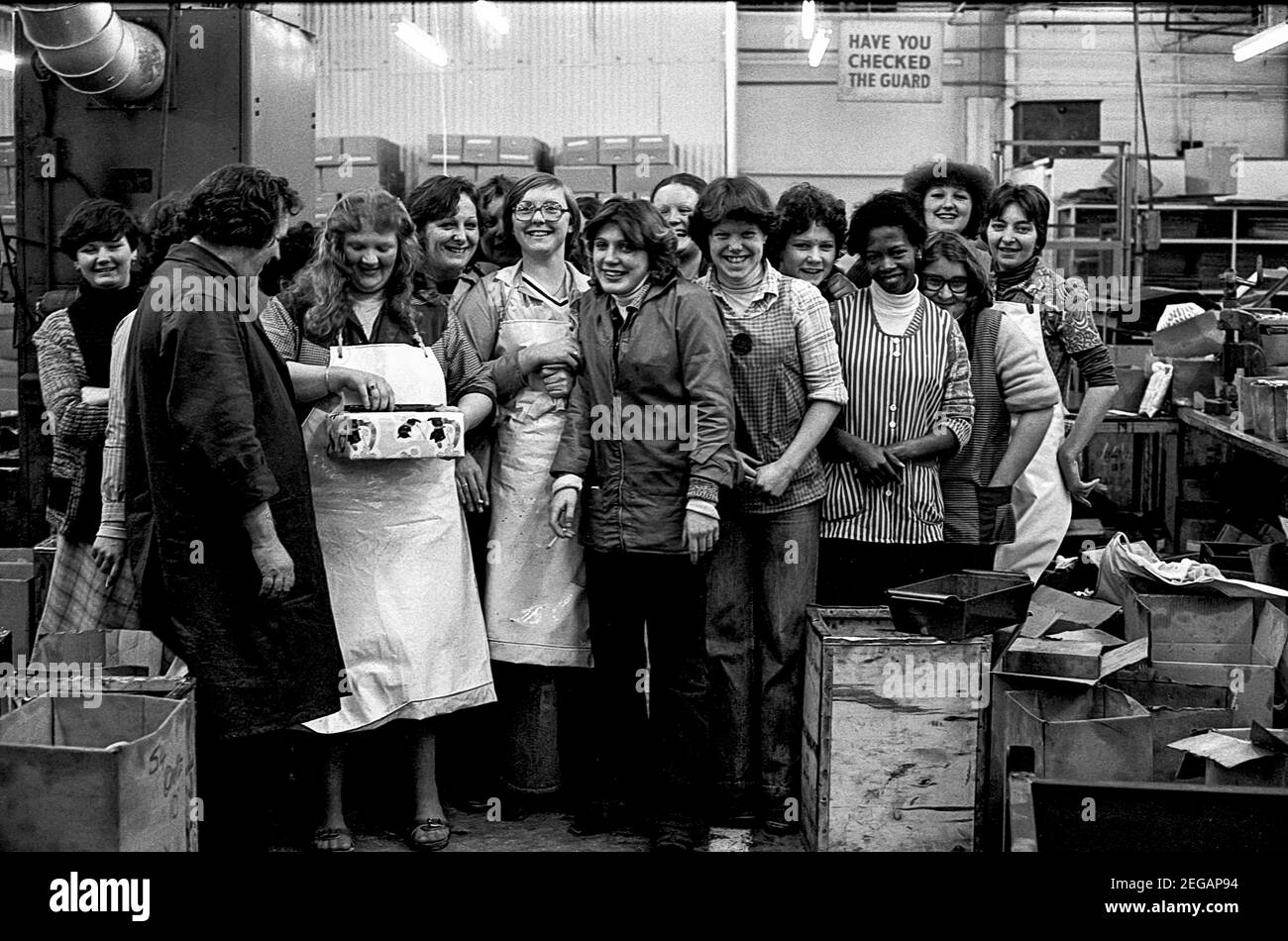 Factory women Black and White Stock Photos & Images - Alamy