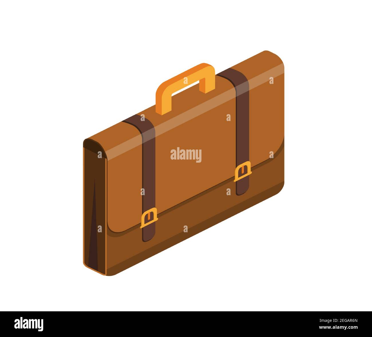 Attache case brown leather hi-res stock photography and images - Alamy