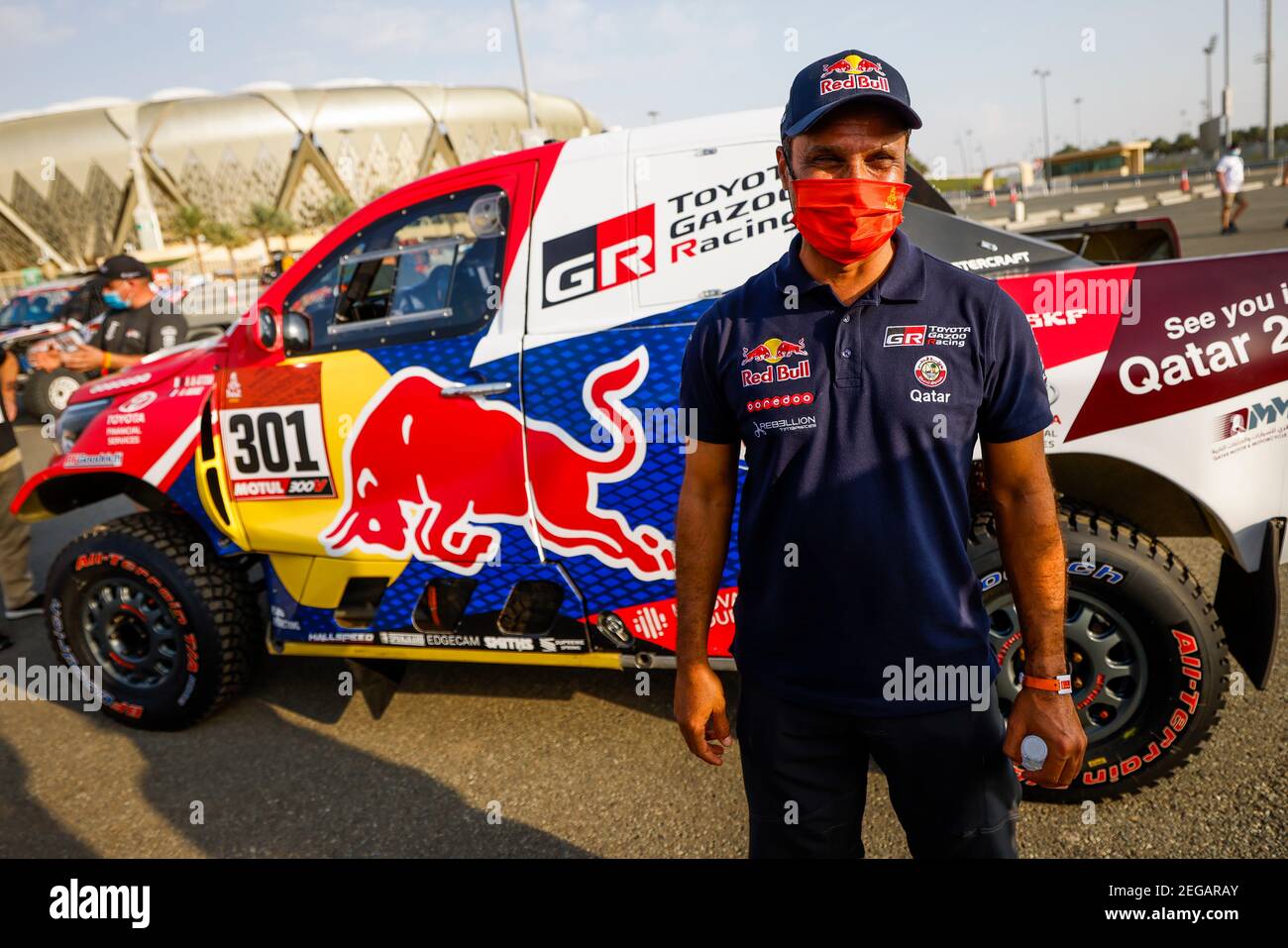 Al-Attiyah Nasser (qat), Toyota, Toyota Gazoo Racing, Auto, portrait ...