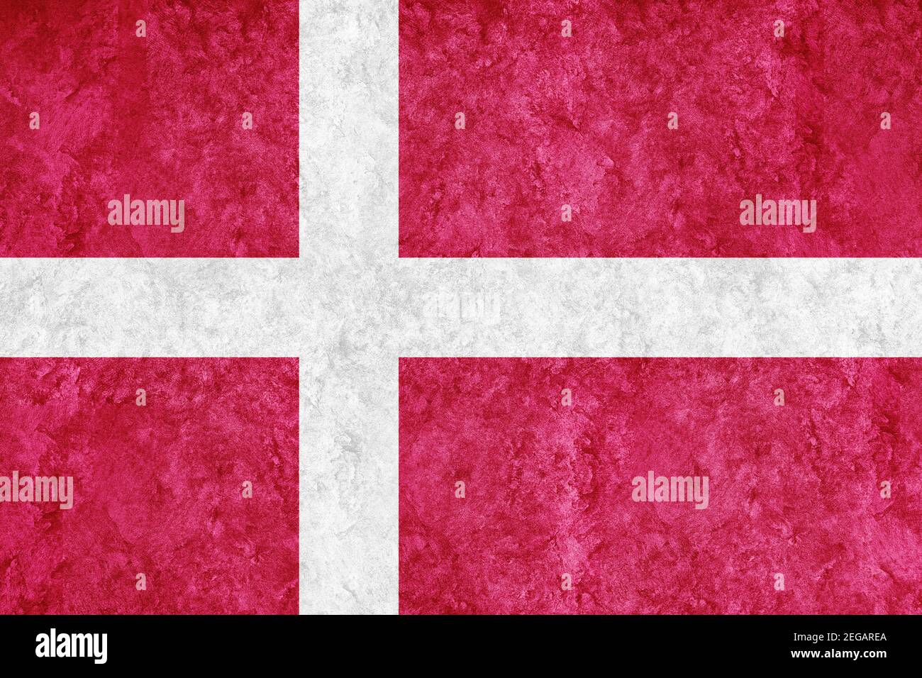 Denmark Metallic flag, Textured flag, grunge flag Stock Photo - Alamy