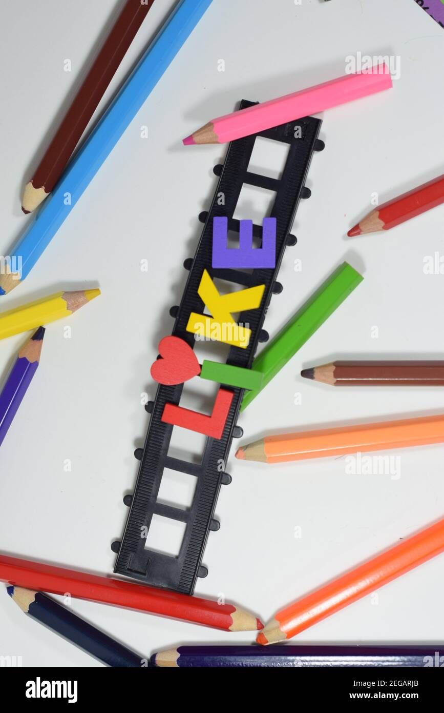 Colourful wording hi-res stock photography and images - Alamy