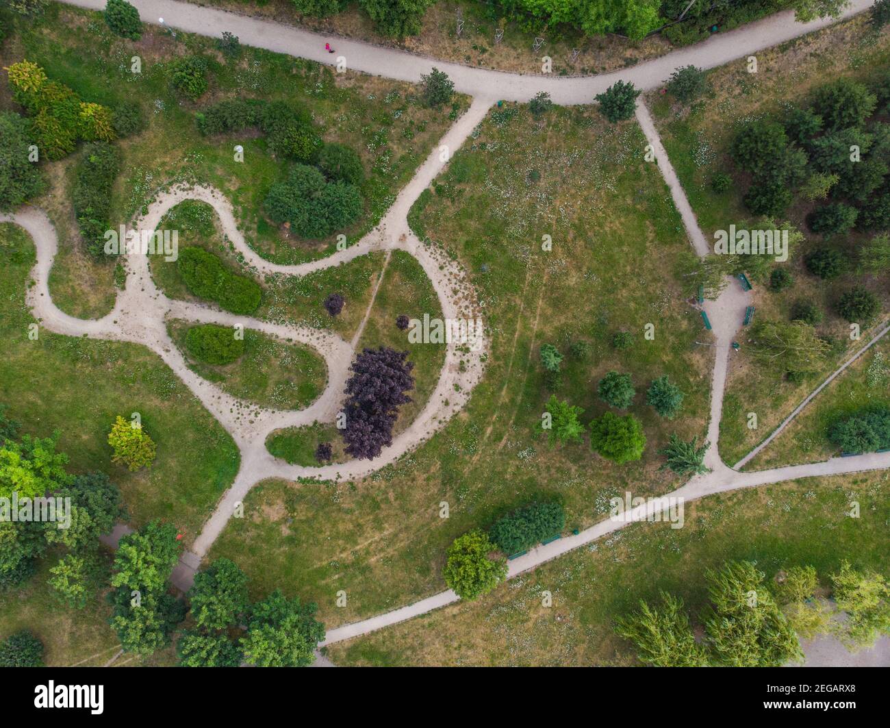 Top down aerial hi-res stock photography and images - Alamy