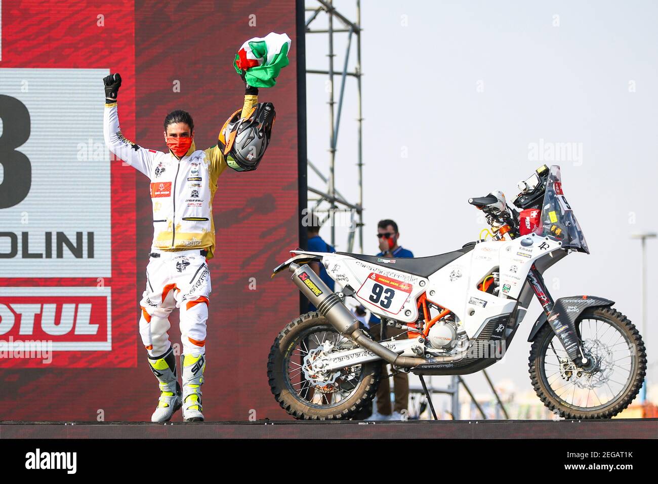 #93 Lorenzo Piolini (ita), KTM, Caravanserraglio Rally Racing Team ...