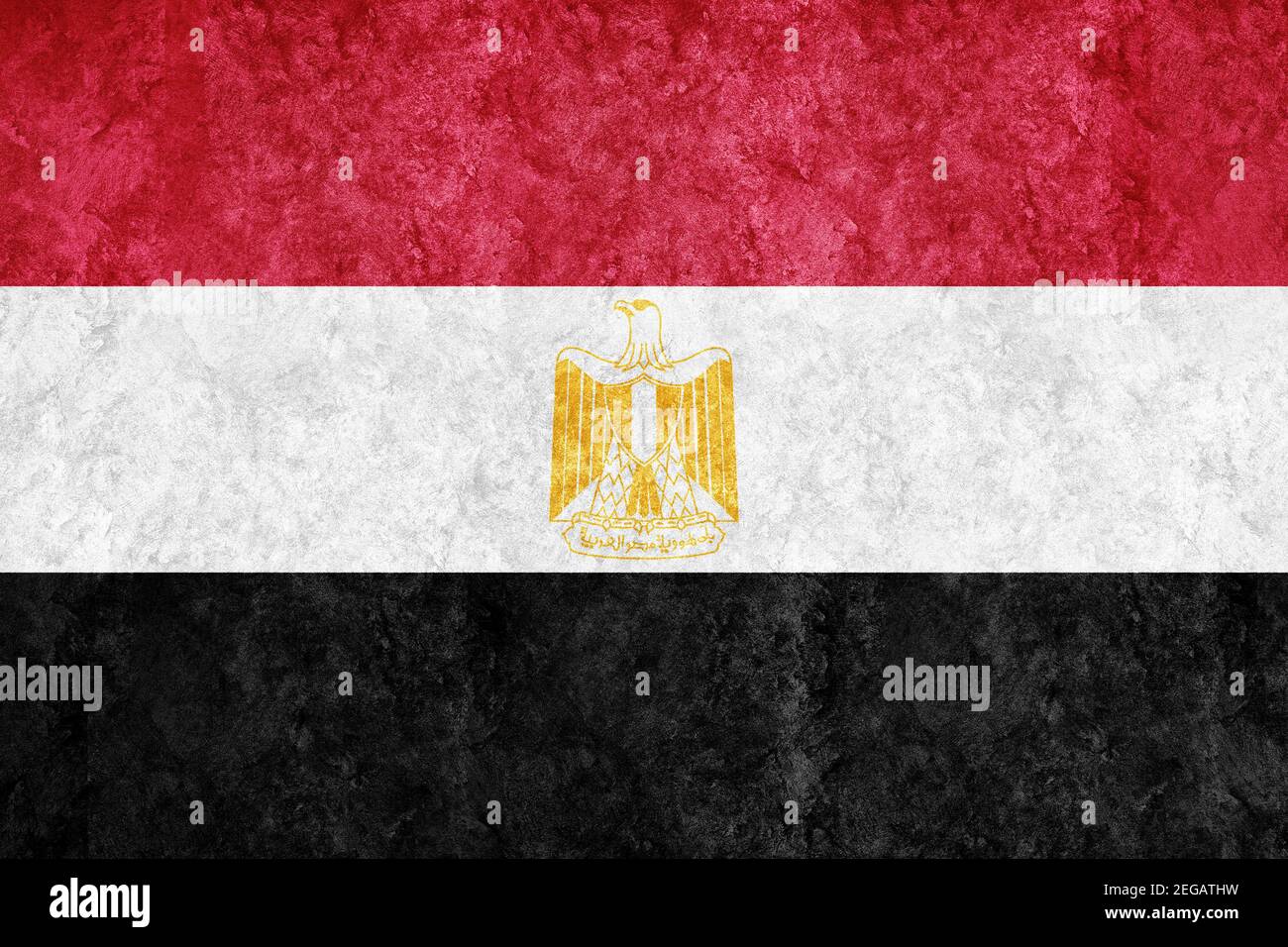 Egypt Metallic flag, Textured flag, grunge flag Stock Photo - Alamy