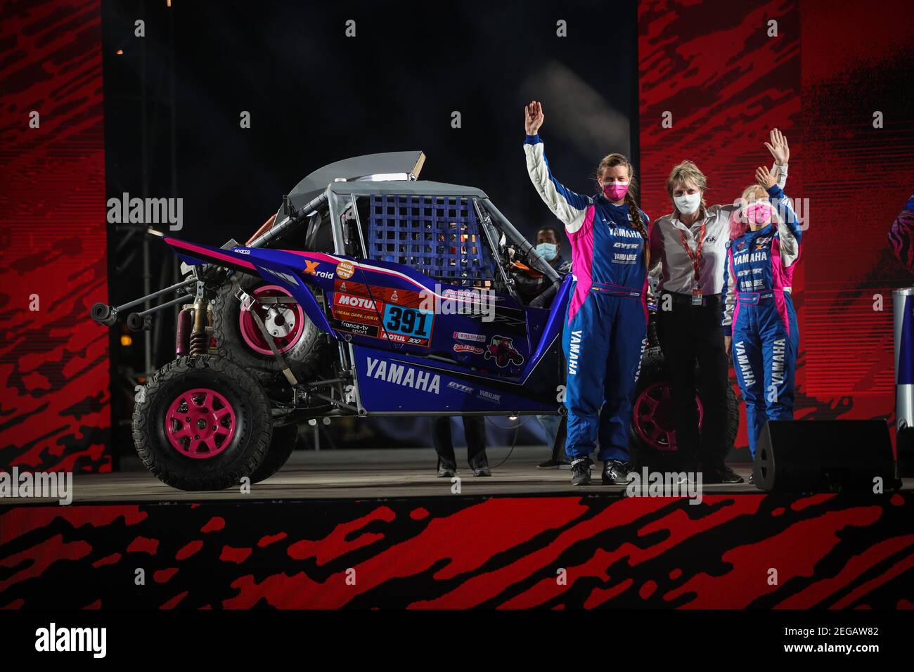 391 Liparoti Camelia (ita), Fischer Annett (deu), Yamaha, X-Raid Yamha ...