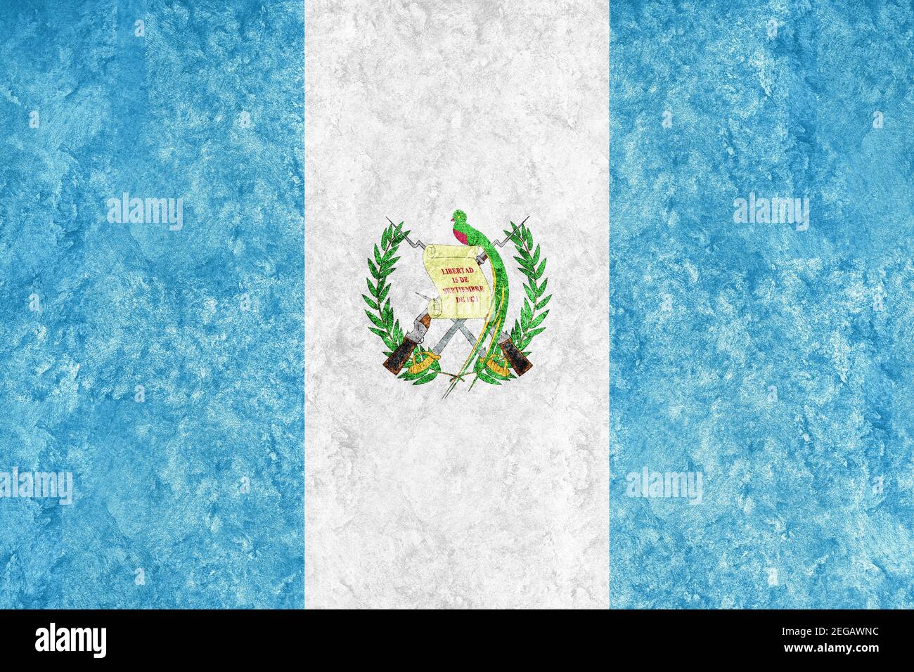 Guatemala Metallic flag, Textured flag, grunge flag Stock Photo - Alamy