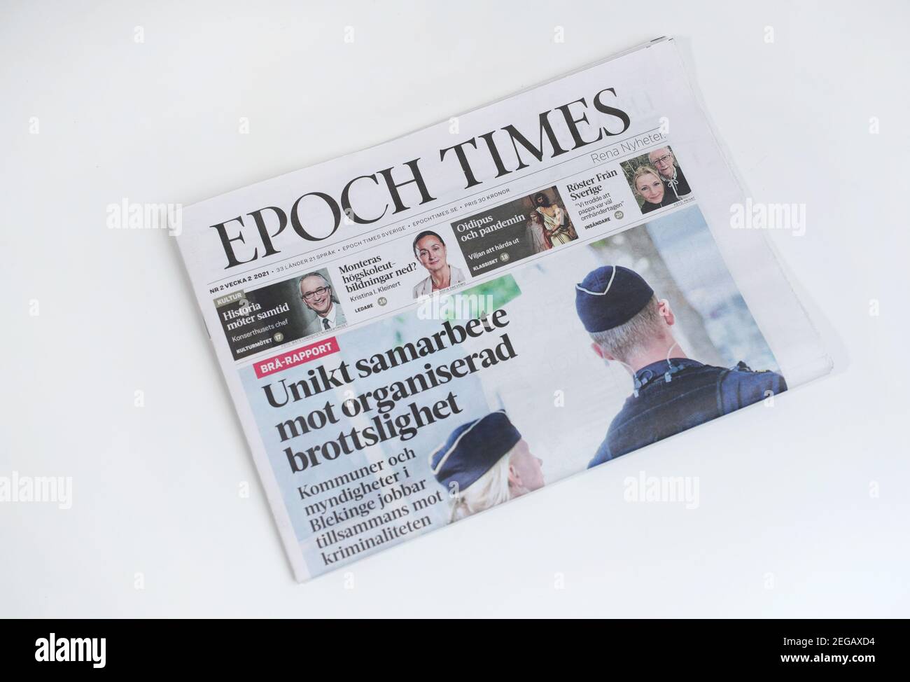 Epoch times newspaper hi-res stock photography and images - Alamy