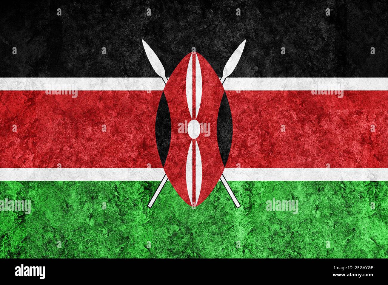 Kenya flag abstract hi-res stock photography and images - Alamy