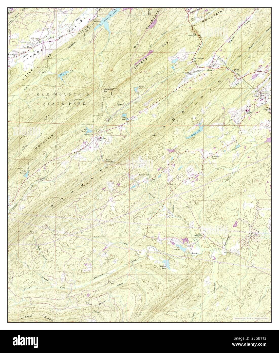 Chelsea, Alabama, map 1959, 1:24000, United States of America by ...