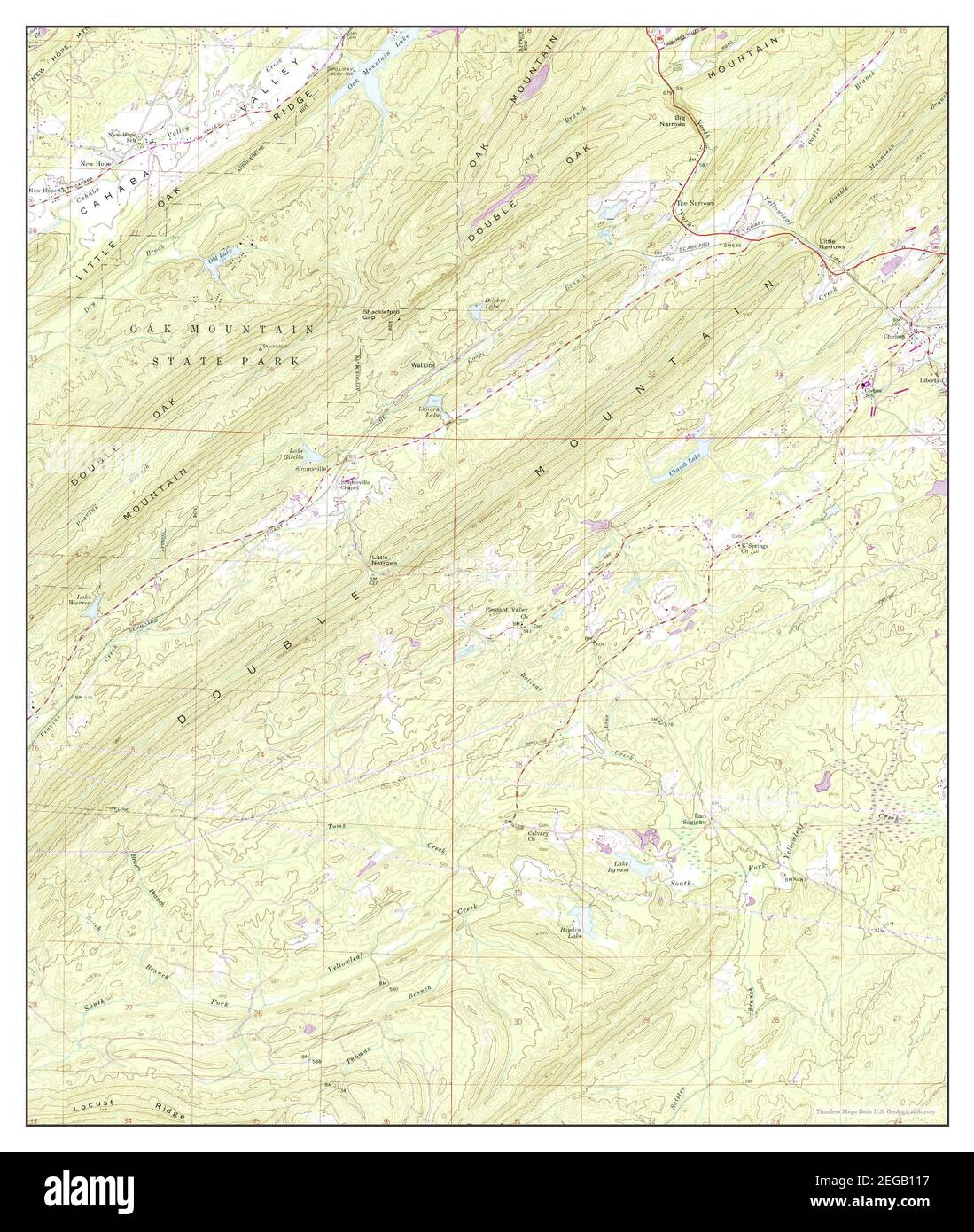 Chelsea, Alabama, map 1959, 1:24000, United States of America by ...