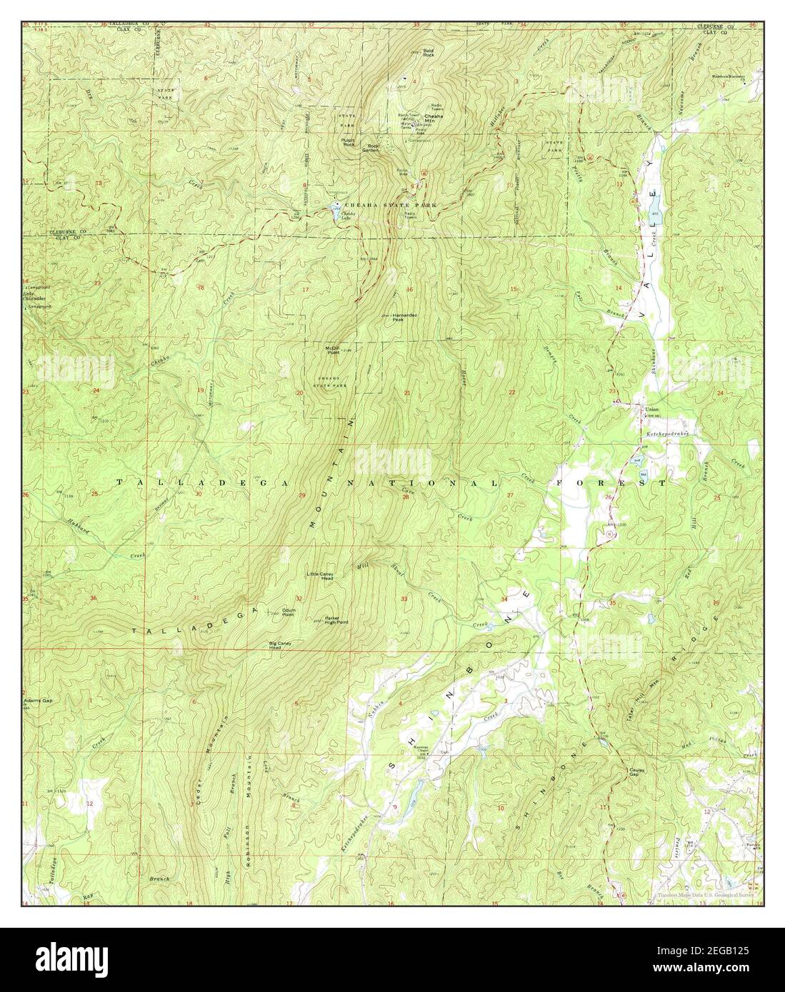 Cheaha Mountain Alabama High Resolution Stock Photography and Images ...