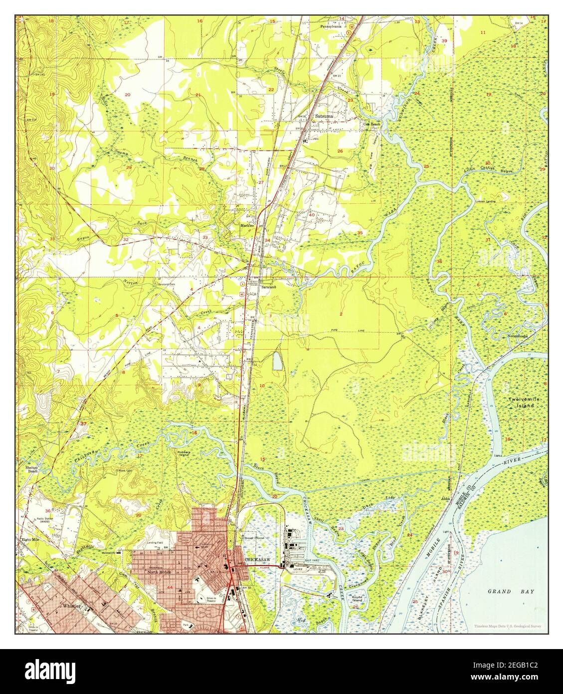 Chickasaw county map hi-res stock photography and images - Alamy