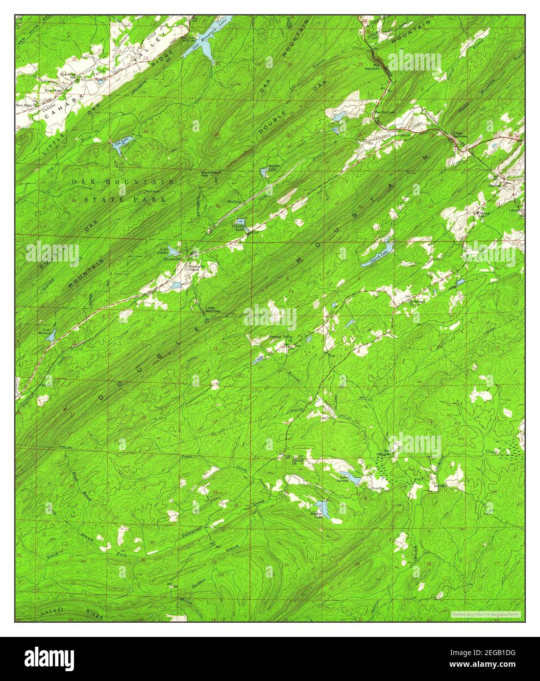 Chelsea, Alabama, map 1959, 1:24000, United States of America by ...