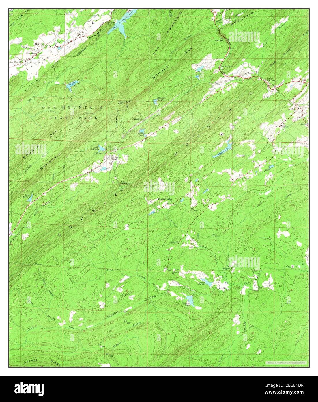 Chelsea, Alabama, map 1959, 1:24000, United States of America by ...