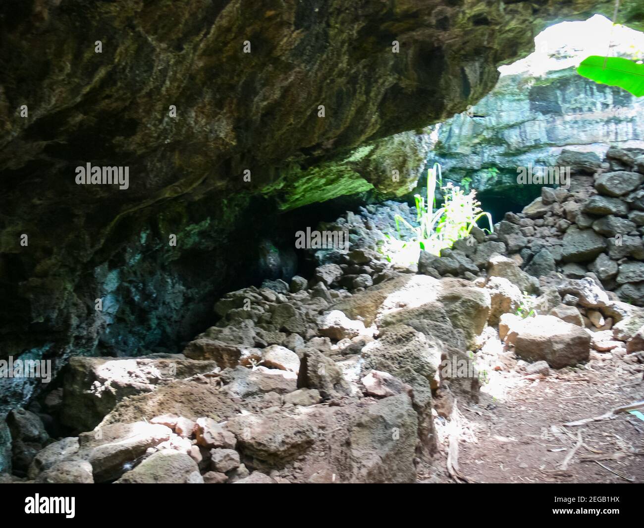 Polynesian caves hi-res stock photography and images - Alamy
