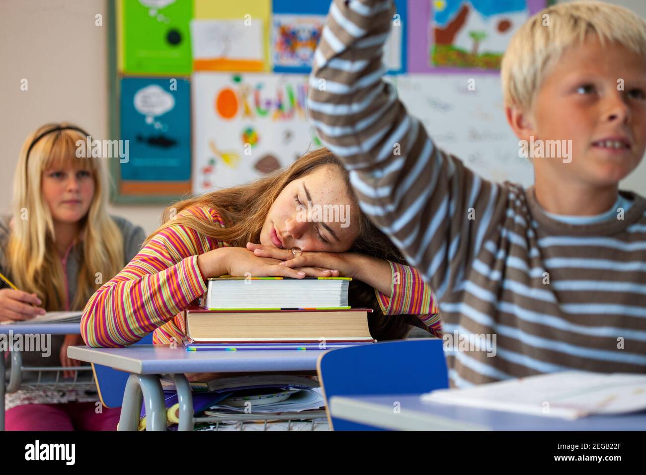 School eleven year olds hi-res stock photography and images - Alamy