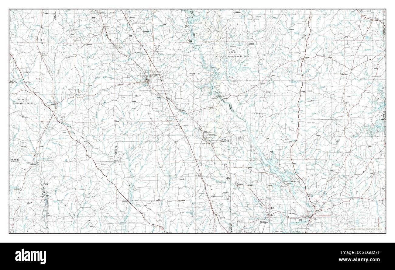 Clanton map hi-res stock photography and images - Alamy