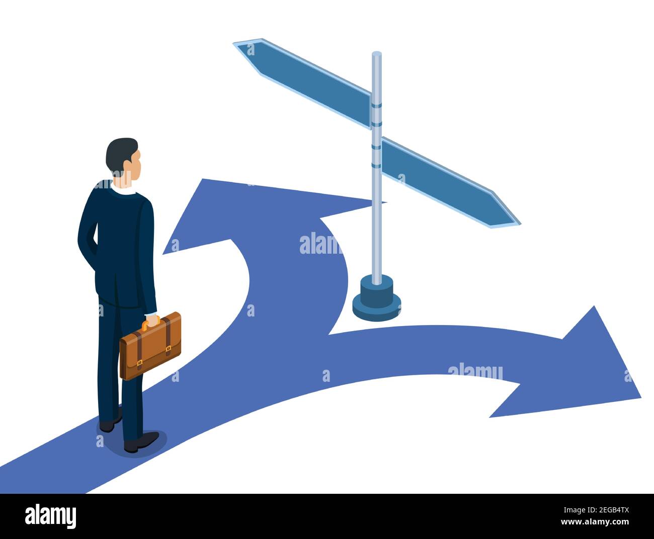 Direction choose options Stock Vector Image & Art - Alamy