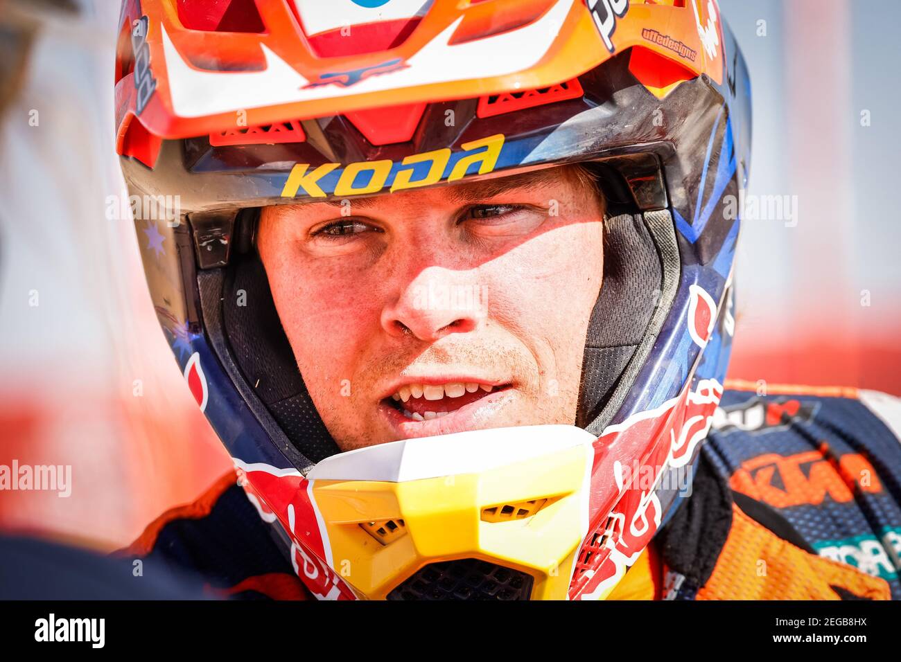 Sanders Daniel (aus), KTM, KTM Factory Team, Moto, Bike, portrait during the 9th stage of the ...