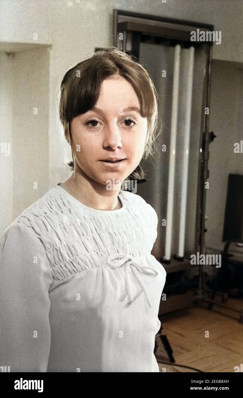 Die deutsche Sängerin und Schauspielerin Hilde Krekel, Deutschland ...