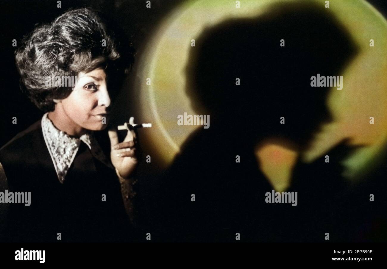 Die karibische Schlagersängerin Mona Baptiste, Deutschland 1960er Jahre ...