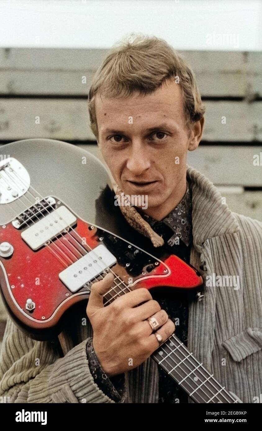 Der Sänger Jay Walker in München, Deutschland 1960er Jahre. Singer Jay ...