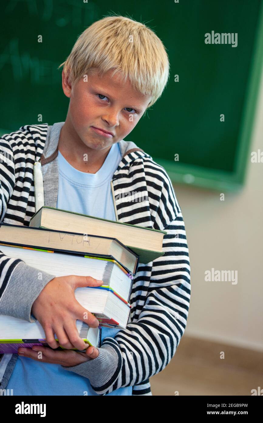 School student tired classroom hi-res stock photography and images - Alamy