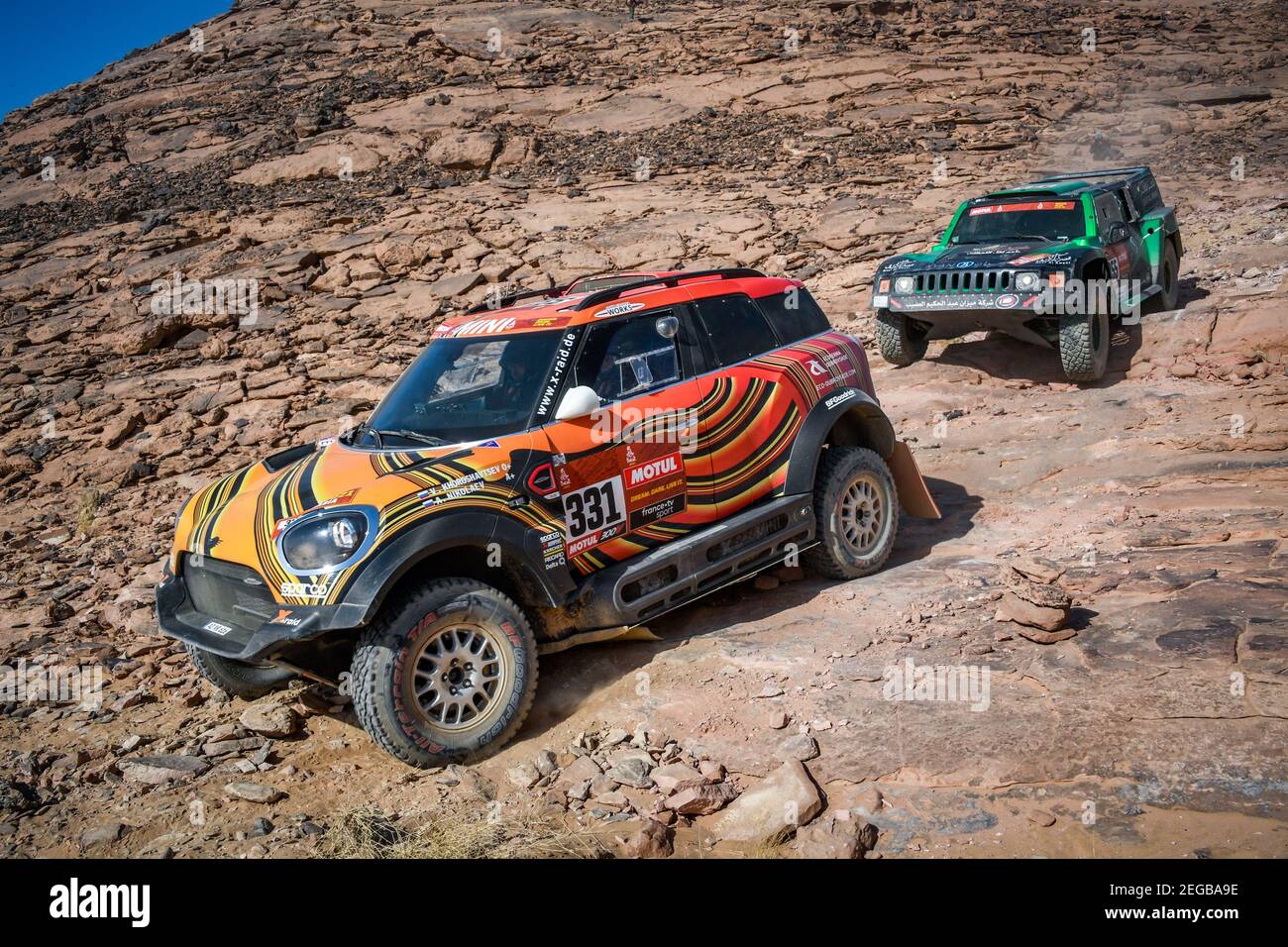 #331 Khoroshavsev Victor (rus), Nikolaev Anton (rus), Mini, X-Raid Mini ...