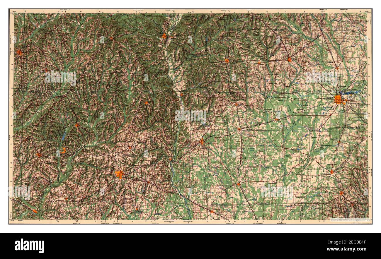 Dothan map Cut Out Stock Images & Pictures - Alamy