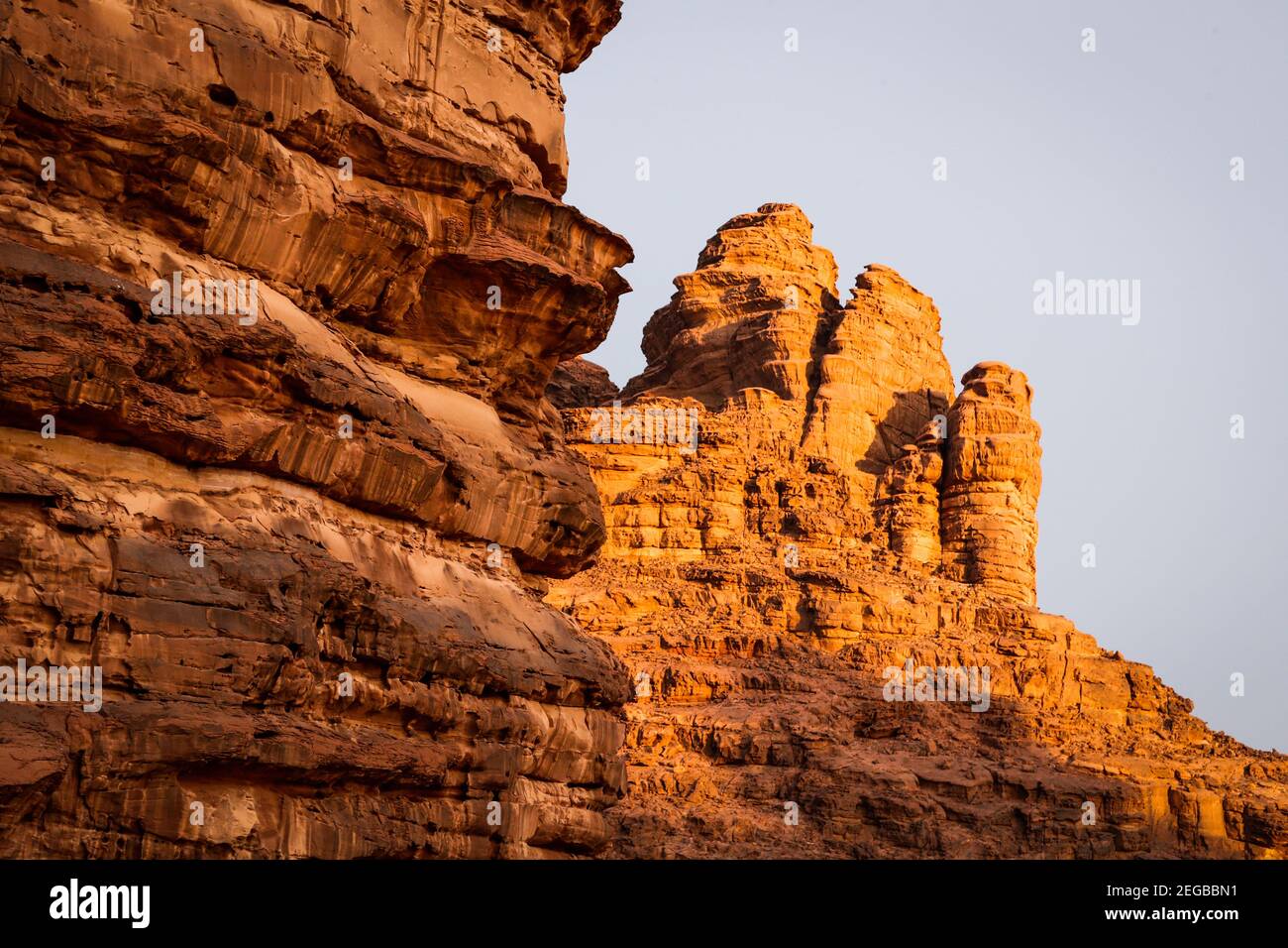 landscape, paysage during the 10th stage of the Dakar 2021 between Neom ...