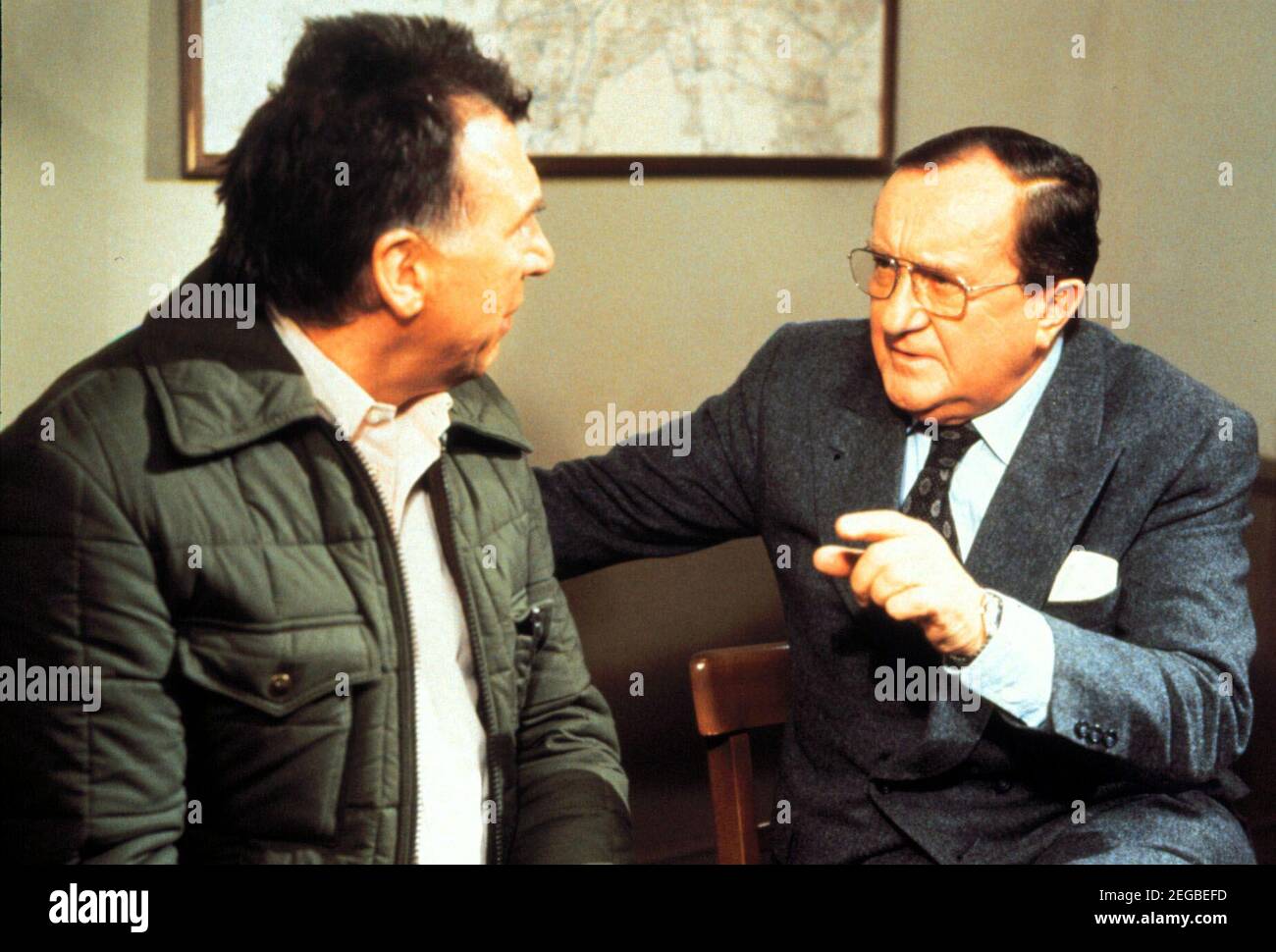 DER ALTE, ZDF TV Krimiserie, 1979, Folge: Mordanschlag, Szene ...