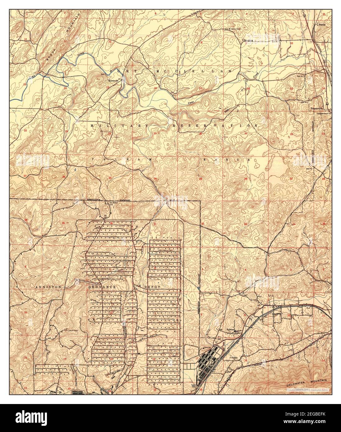 Physical Map Of Alabama Ezilon Map