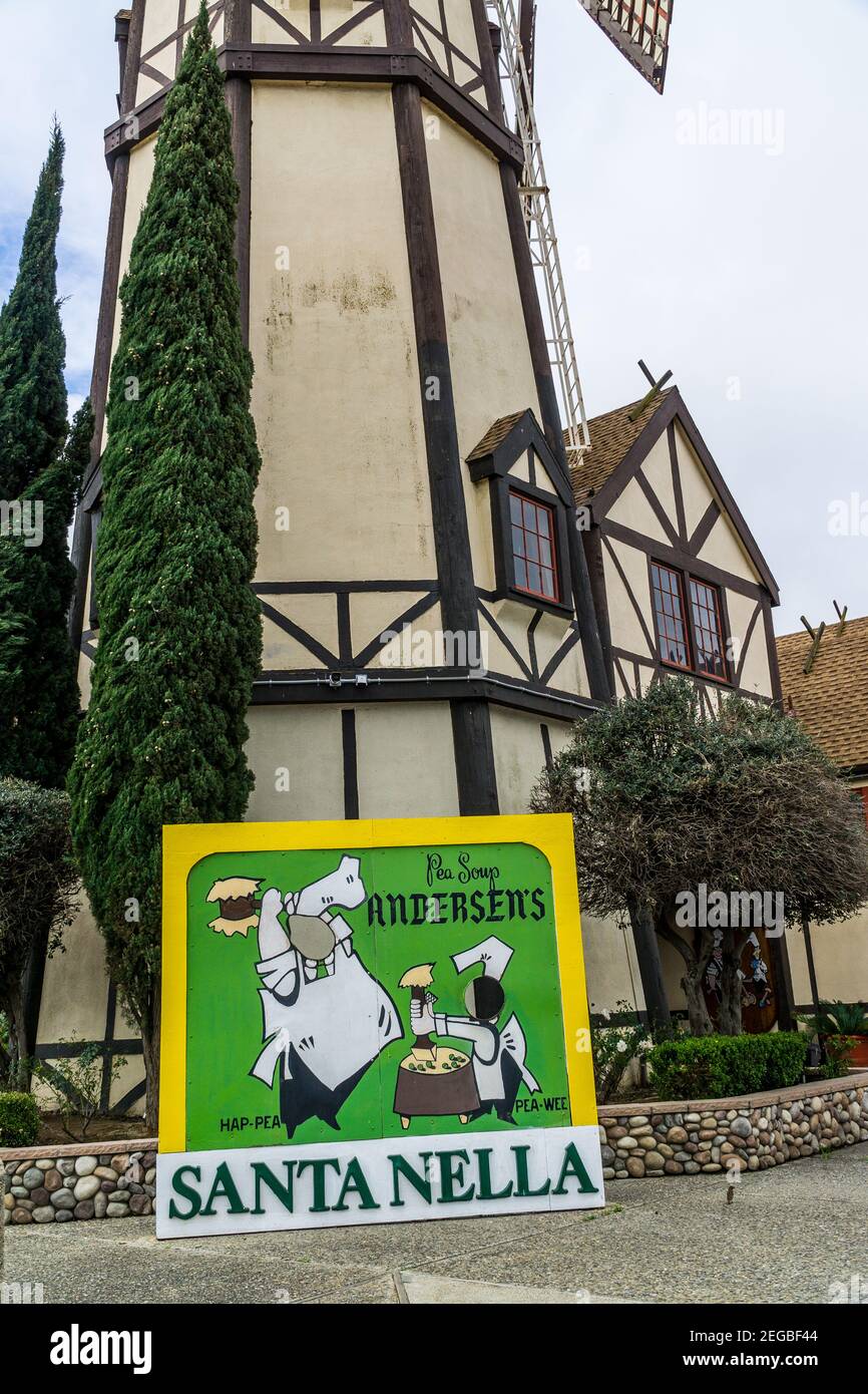 Pea Soup Andersen's in Santa Nella California a travel truck stop along ...