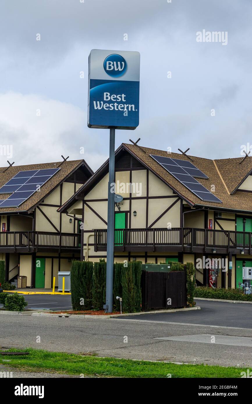The Best Western hotel at Santa Nella California along Interstate ...