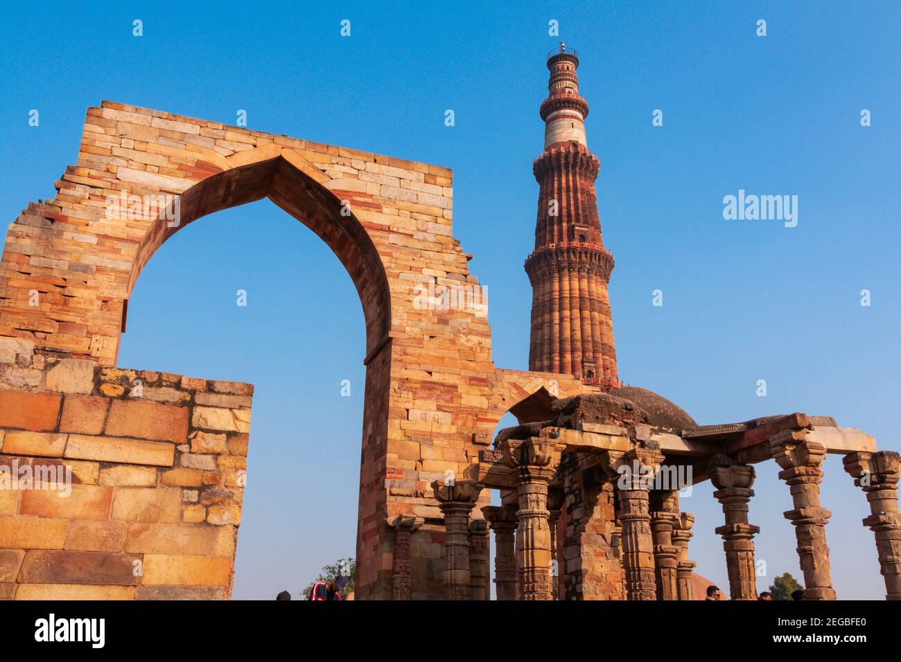 Qutub Minar (Minaret) a highest minaret in India standing 73 M tall ...