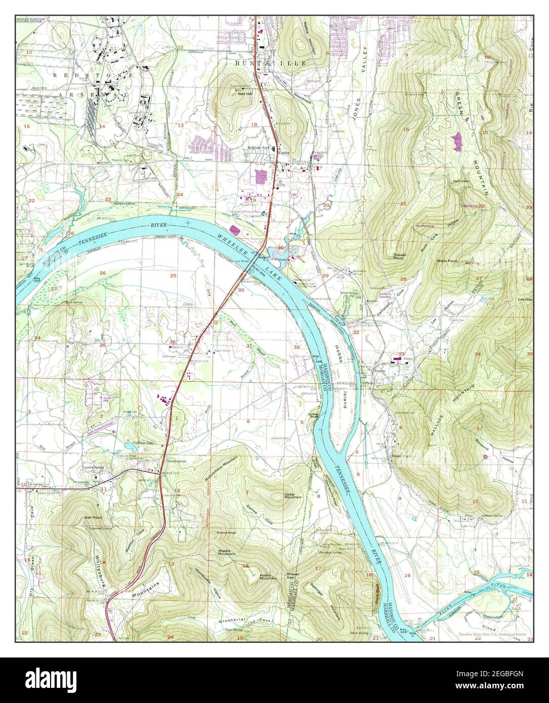 Farley, Alabama, map 1964, 1:24000, United States of America by ...