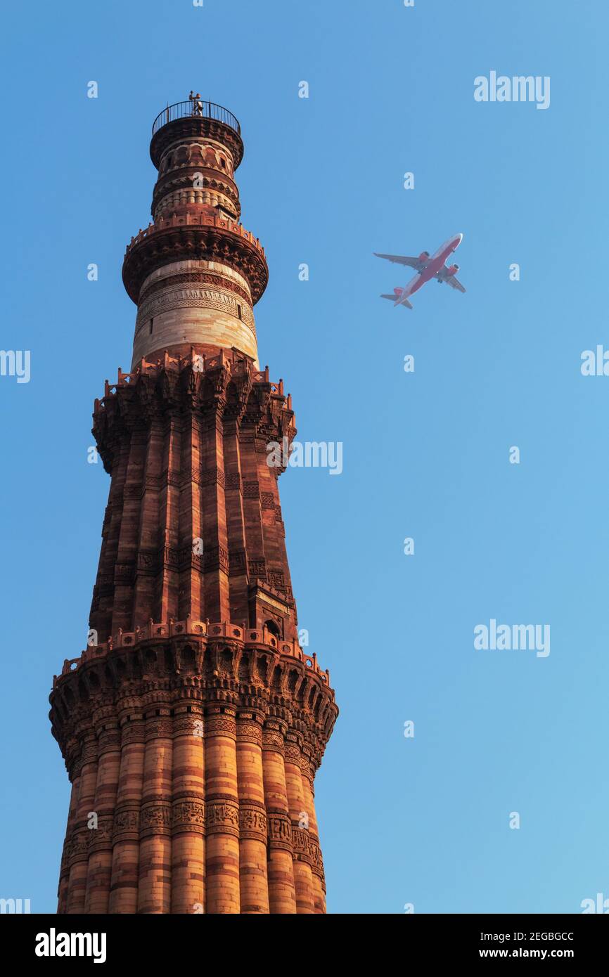 Qutub Minar (Minaret) a highest minaret in India standing 73 M tall ...