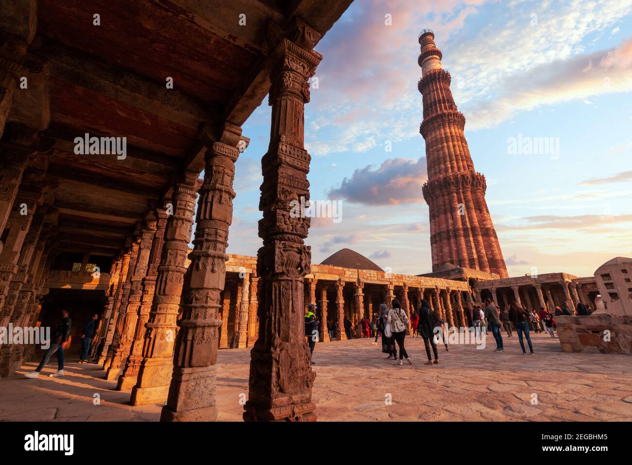 Qutub Minar (Minaret) a highest minaret in India standing 73 M tall ...