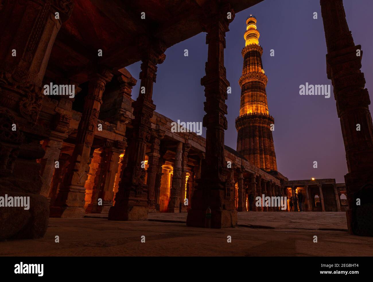 Qutub Minar (Minaret) a highest minaret in India standing 73 M tall ...
