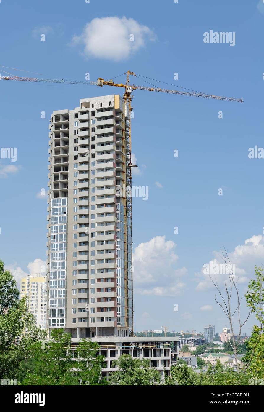 High rise construction building hi-res stock photography and images - Alamy