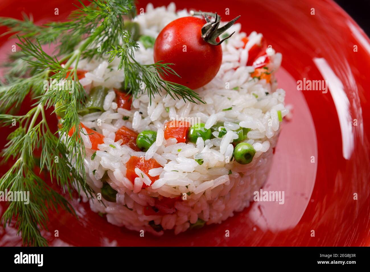 White long grain rice hi-res stock photography and images - Alamy