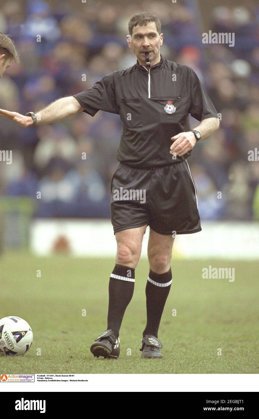 Referee george cain hi-res stock photography and images - Alamy