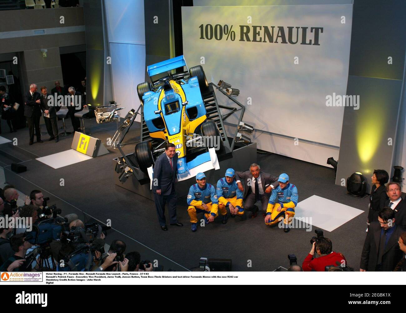 Renault sport formula 1 team test driver hi-res stock photography and ...