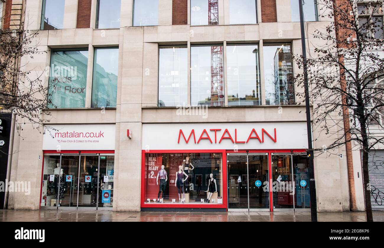 General View of a Matalan store in London Stock Photo - Alamy